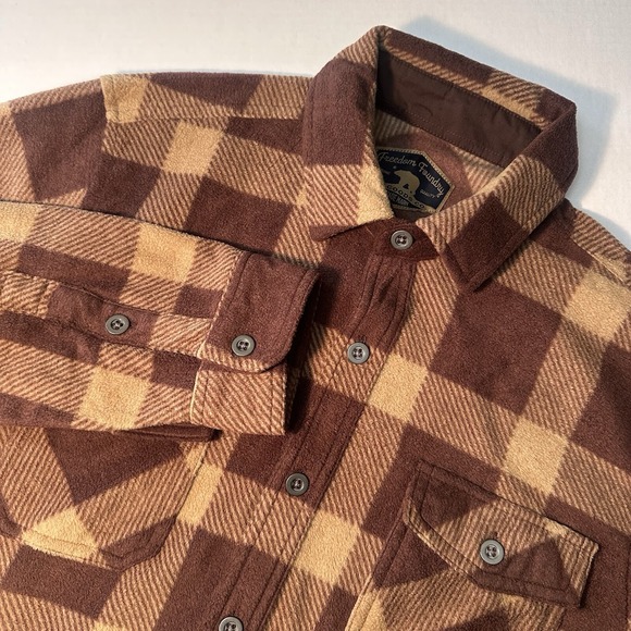Shirts | Freedom Foundry Mens Grizzly Flex Plaid Fleece Button Up Shirt ...